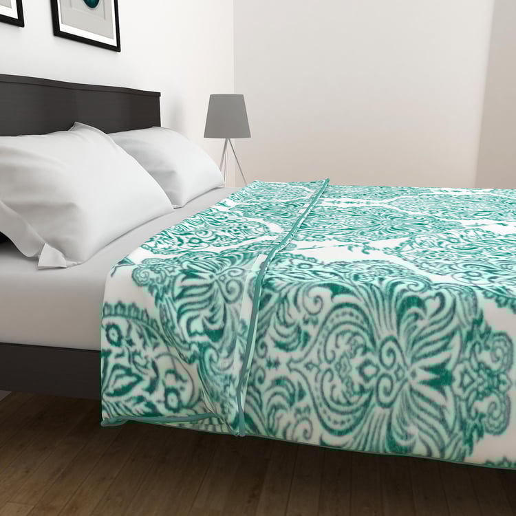 Buy Corsica Printed Mink Double Blanket from Corsica by Home Centre at ...