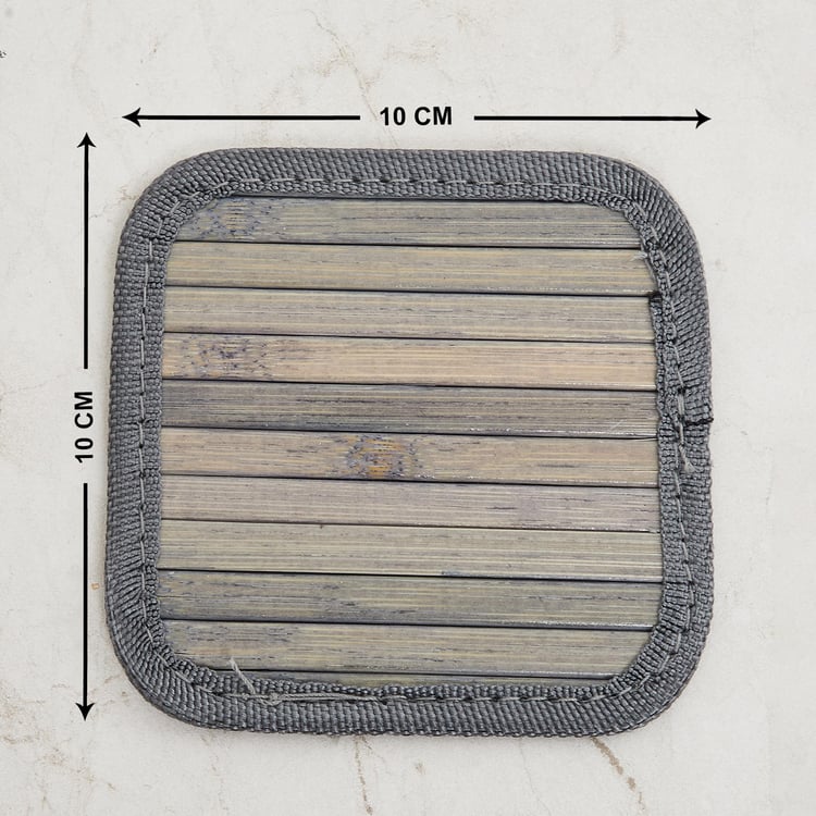 Buy Habitat Candere Set of 6 Bamboo Coasters from Home Centre at just ...
