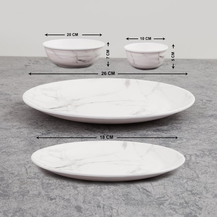Buy Corsica Persian 20Pcs Melamine Dinner Set from Corsica by Home ...