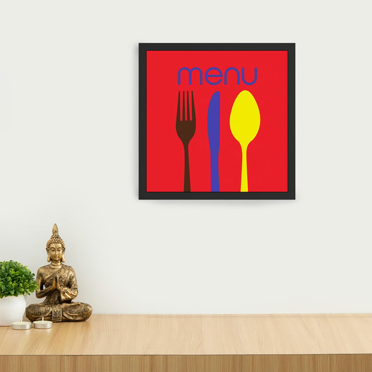 Buy Spectrum Multicolour Menu Glass Picture Frame - 33x33cm from Home ...