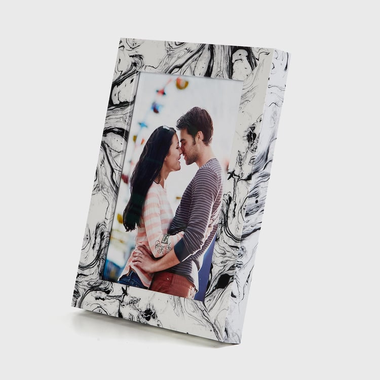 Buy Corsica Multicolour Marble Finish Plastic Photo Frame - 13x18cm ...