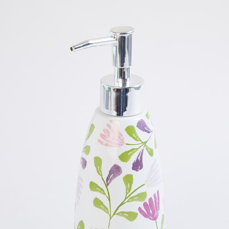 Buy Mekong Gioella Multicolour Printed Ceramic Bathroom Set - 3Pcs from ...