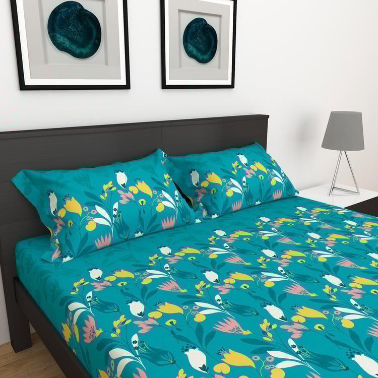 Buy Medley Bohemian Rhapsody Cotton 180TC 3Pcs Printed Super King ...