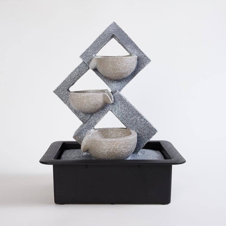 Buy Alpine Polyresin Diya Fountain - 30x22x39cm from Home Centre at just INR 4499.0