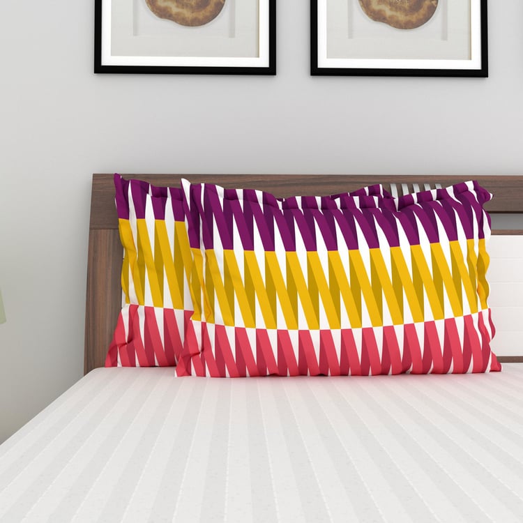 Buy Everyday Essentials Set of 2 Pillow Covers - 45x70cm from Home ...