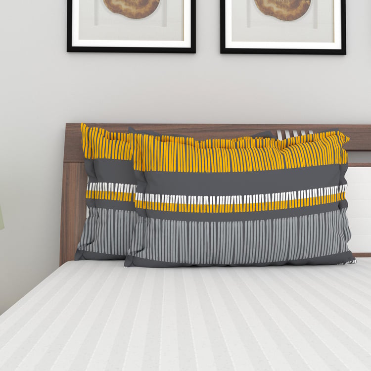 Buy Everyday Essentials Set of 2 Pillow Covers - 45x70cm from Home ...