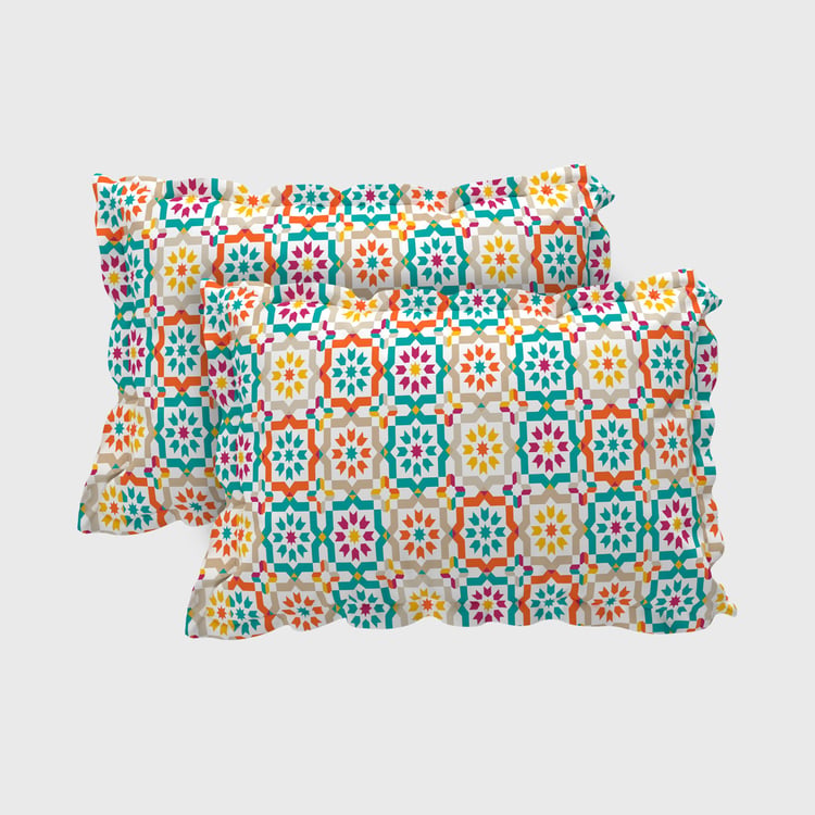 Buy Everyday Essentials Set of 2 Pillow Covers - 45x70cm from Home ...