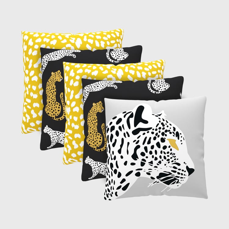 Buy Everyday Essentials Set of 5 Cushion Covers - 40x40cm from Home ...