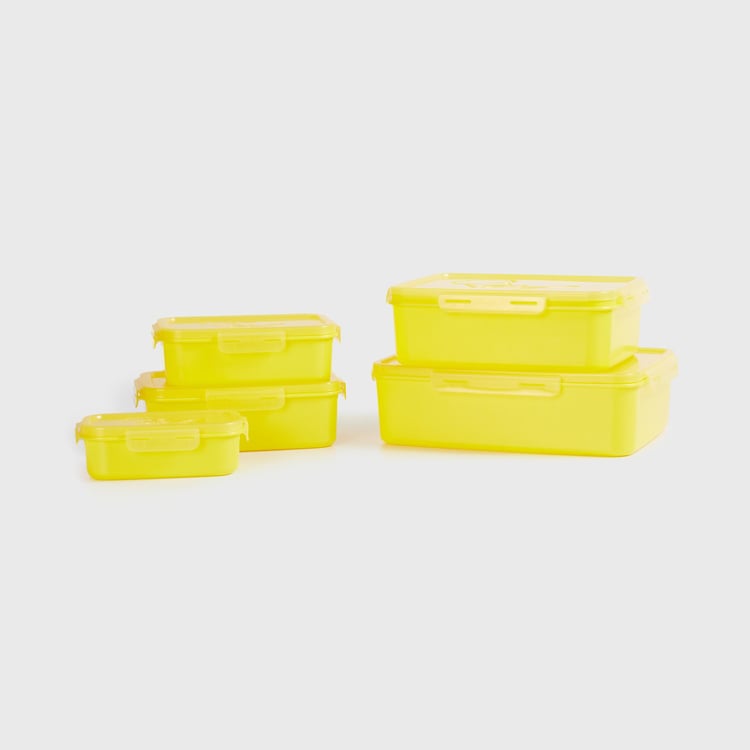 Buy Corsica Set of 5 Polypropylene Food Containers from Corsica by Home ...