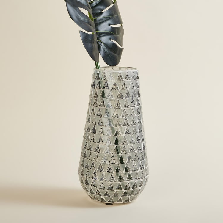 Buy Mable Glass Mosaic Vase from Home Centre at just INR 1499.0