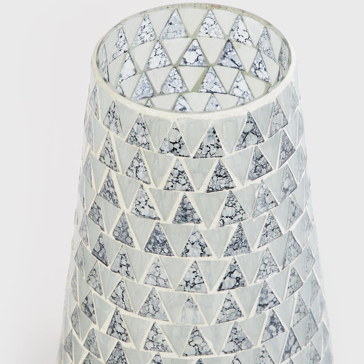 Buy Mable Glass Mosaic Vase from Home Centre at just INR 1499.0
