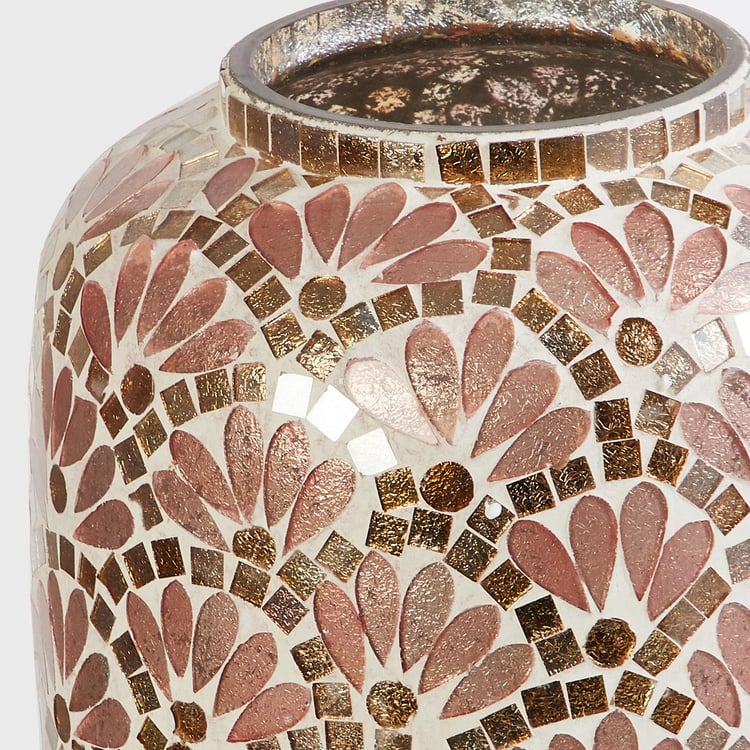 Buy Mable Glass Teardrop Mosaic Vase from Home Centre at just INR 1999.0