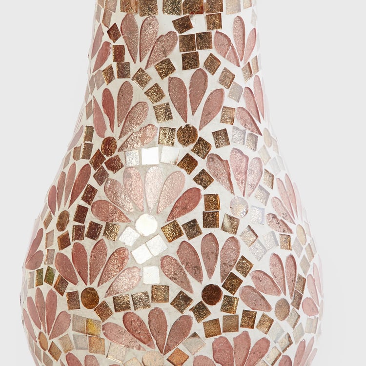 Buy Mable Glass Teardrop Mosaic Vase from Home Centre at just INR 999.0