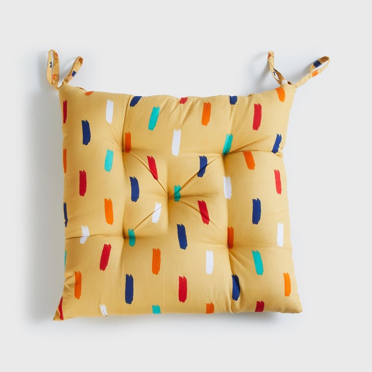 Buy Everyday Essentials Microfibre Chair Pad - 33x33cm from Home Centre ...