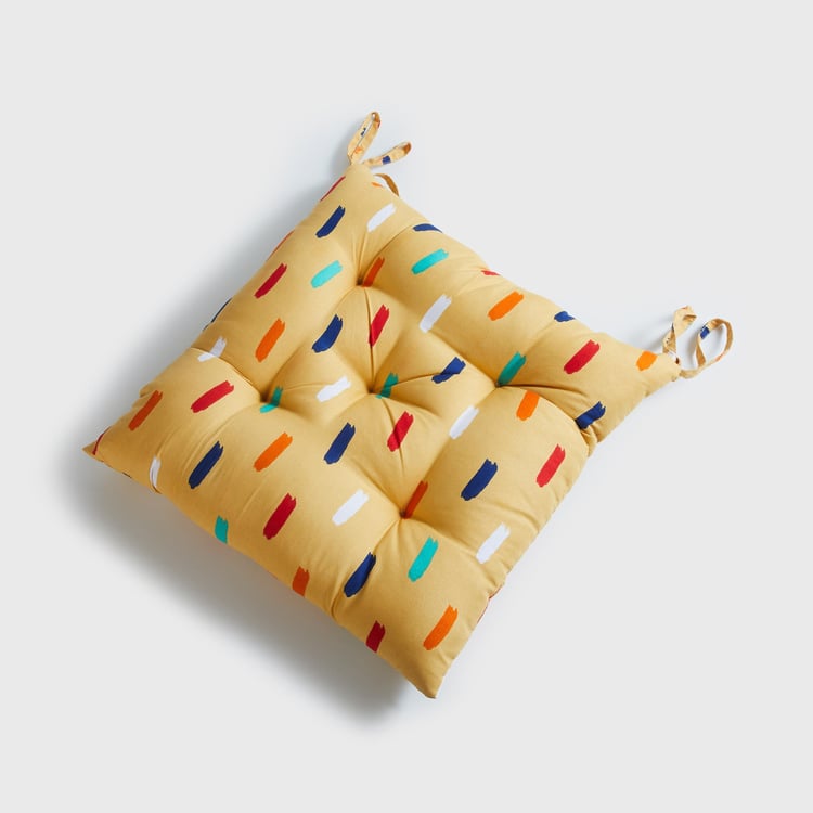 Buy Everyday Essentials Microfibre Chair Pad - 33x33cm from Home Centre ...