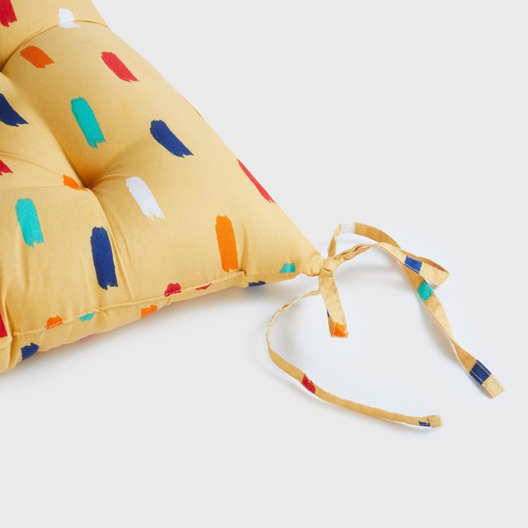 Buy Everyday Essentials Microfibre Chair Pad - 33x33cm from Home Centre ...