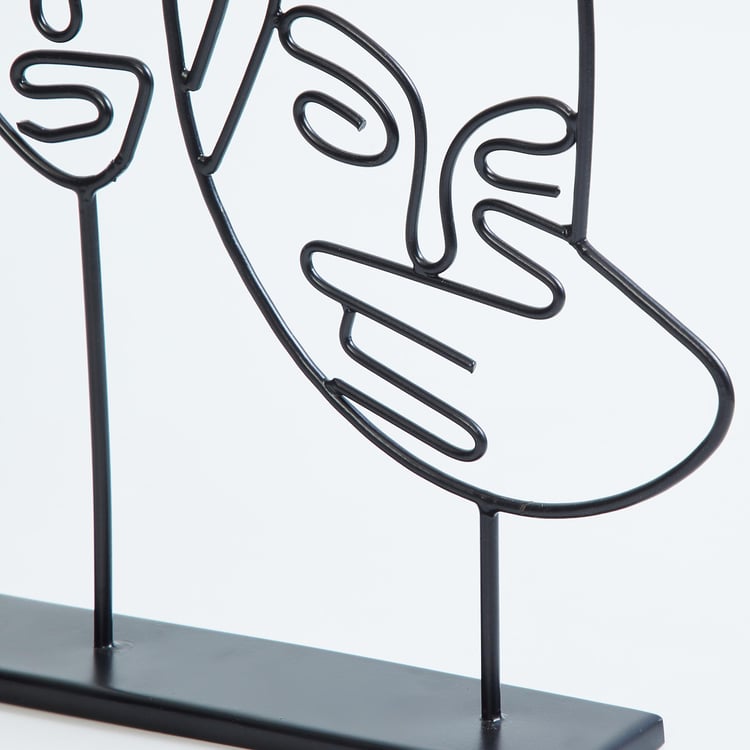 Buy Splendid Metal Human Face Table Accent from Home Centre at just INR ...