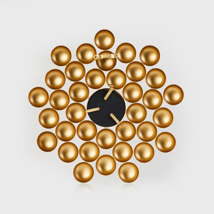 Buy Samara Gold Mirror Sphere Abstract Metal Wall Art - Set of 2 from ...