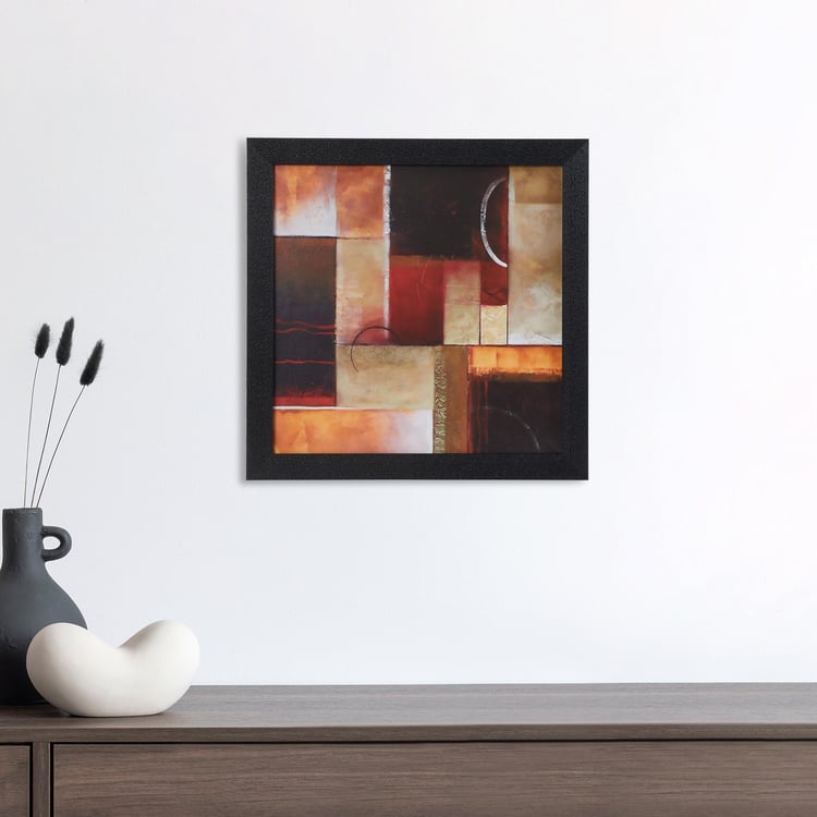 Buy Aura Wood Abstract Picture Frame - 35x35cm from Home Centre at just ...