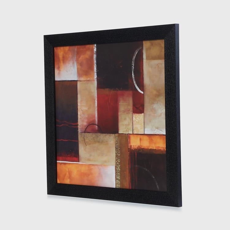 Buy Aura Wood Abstract Picture Frame - 35x35cm from Home Centre at just ...