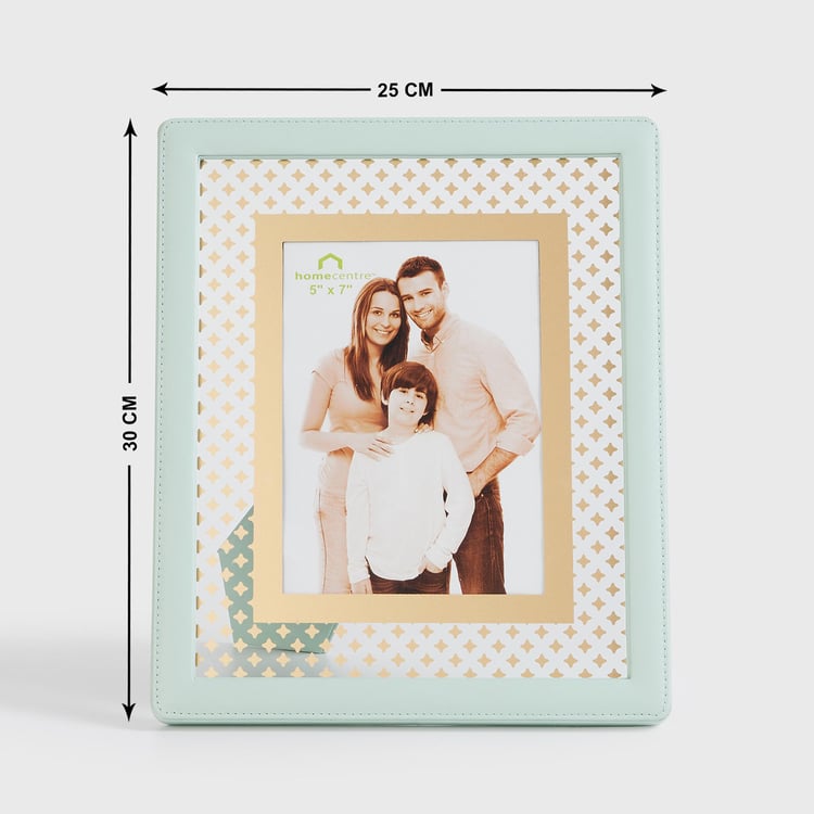 Buy Heritage Renew Blue Printed Glass and Wooden Photo Frame - 25x30cm ...