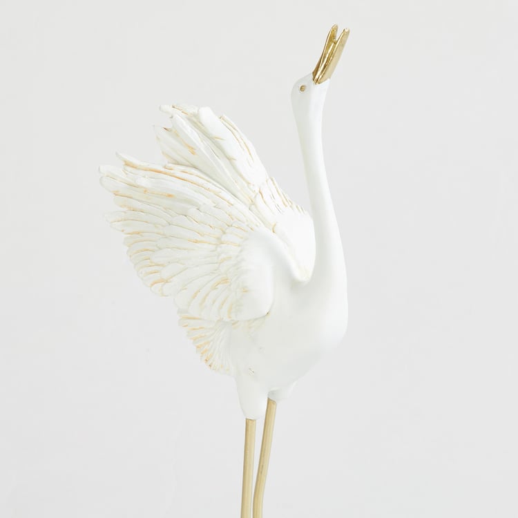 Buy Magnus Set of 2 Ceramic Crane Figurines from Home Centre at just ...