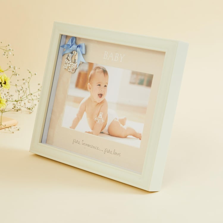 Buy Fiesta Century White Solid Square Photo Frame - 18x21.5cm from Home ...