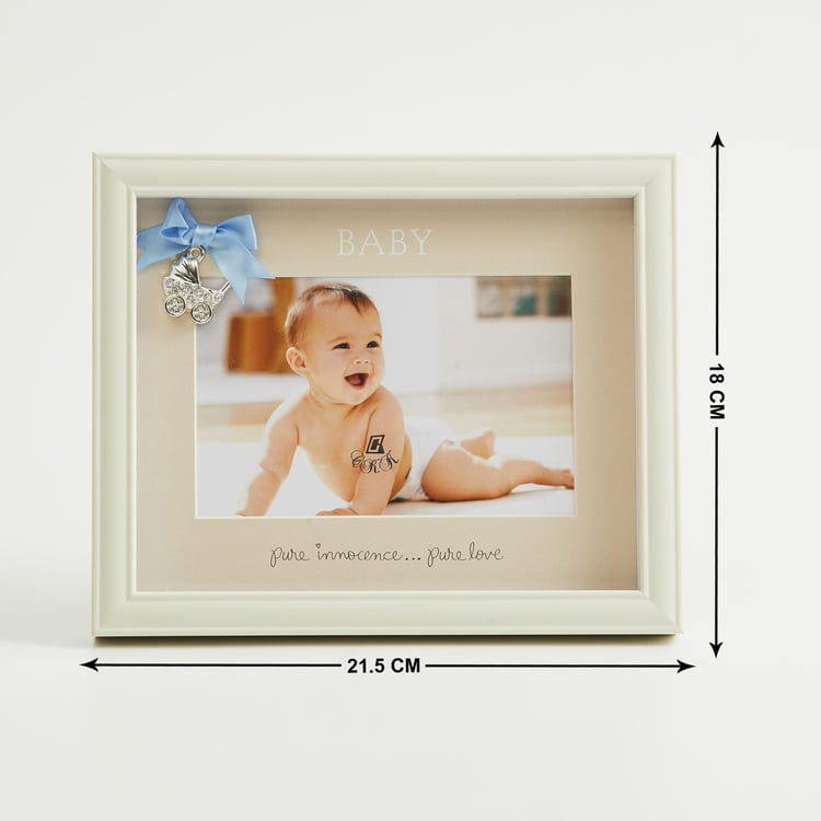 Buy Fiesta Century White Solid Square Photo Frame - 18x21.5cm from Home ...