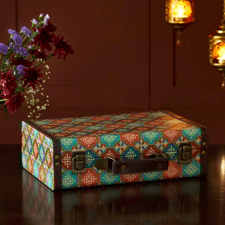 Buy Oxley Printed Engineered Wood Storage Gift Box from Home Centre at ...