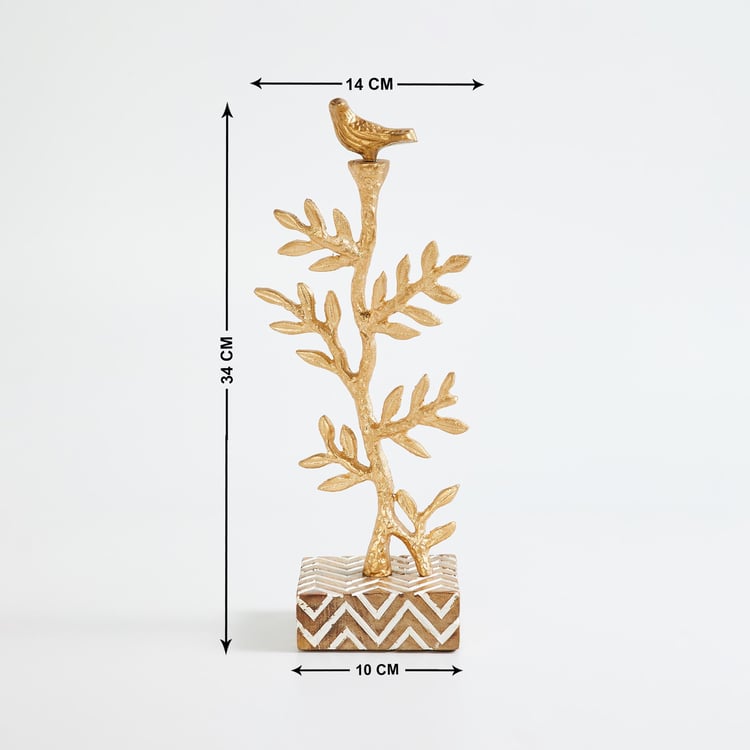 Buy Corsica Bela Aluminium Tree Figurine from Corsica by Home Centre at ...