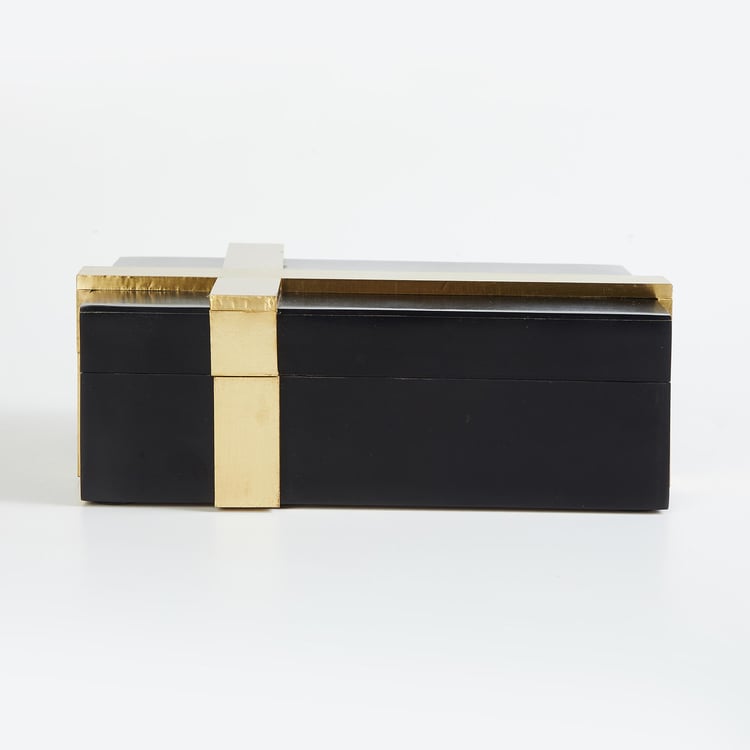 Buy Eternity Polyresin Rectangular Decorative Box from Home Centre at ...