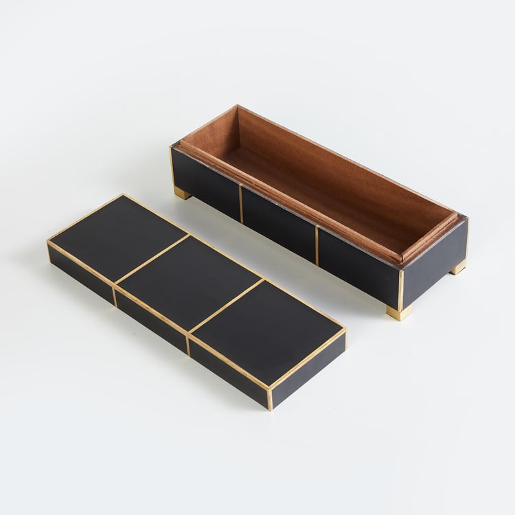 Buy Eternity Polyresin Rectangular Decorative Box from Home Centre at ...