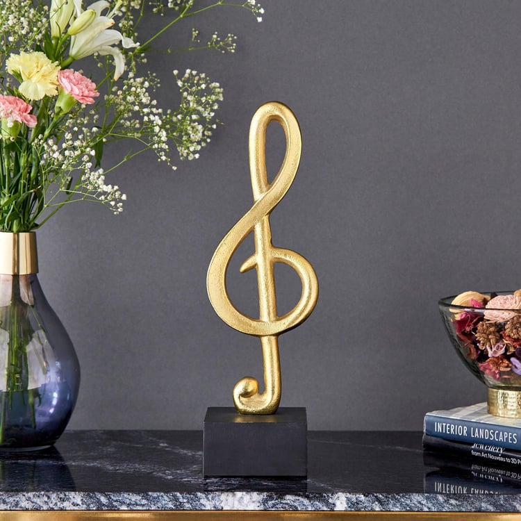 Buy Eternity Aluminium Musical Note Table Accent from Home Centre at ...
