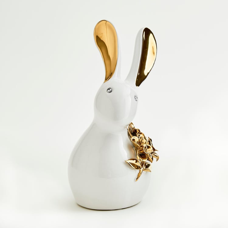 Buy Carols Ceramic Rabbit Table Accent from Home Centre at just INR 1699.0
