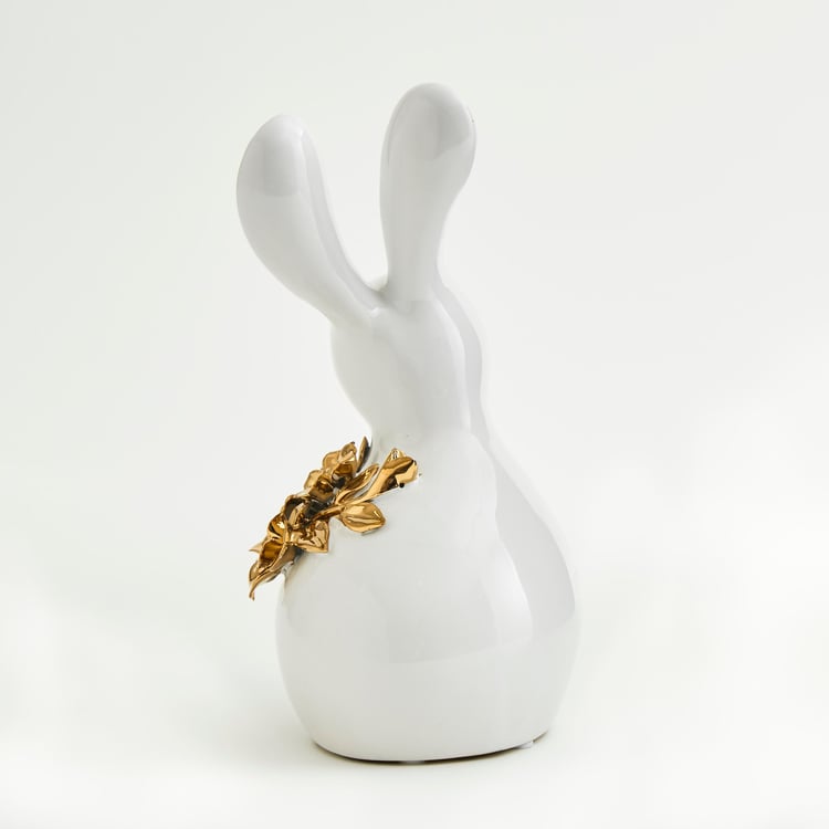 Buy Carols Ceramic Rabbit Table Accent from Home Centre at just INR 1699.0