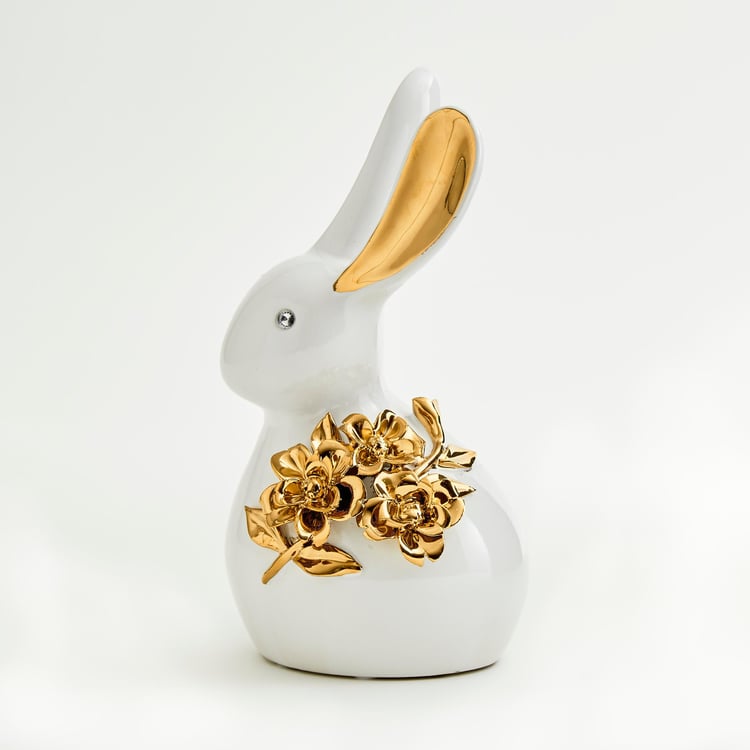 Buy Carols Ceramic Rabbit Table Accent from Home Centre at just INR 1699.0
