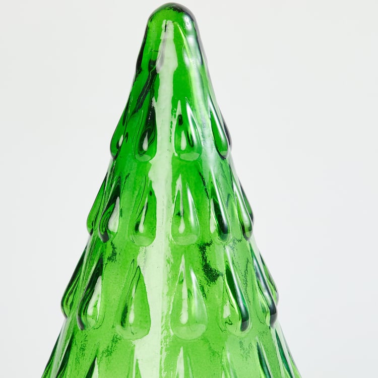 Buy Corsica Noel Glass Christmas Tree Figurine from Corsica by Home ...