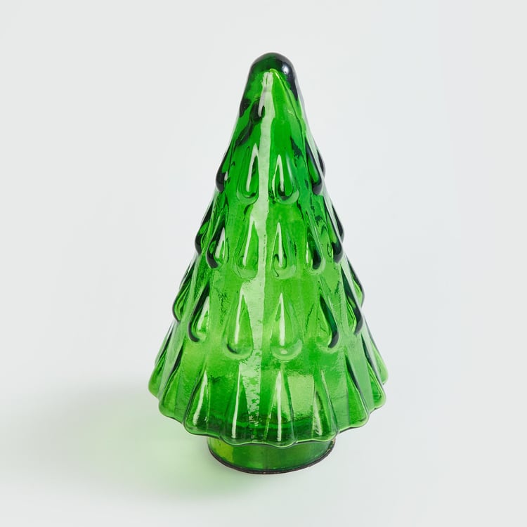 Buy Corsica Noel Glass Christmas Tree Figurine from Corsica by Home ...