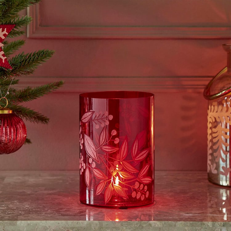 Buy Corsica Noel Glass Candle Holder from Corsica by Home Centre at ...