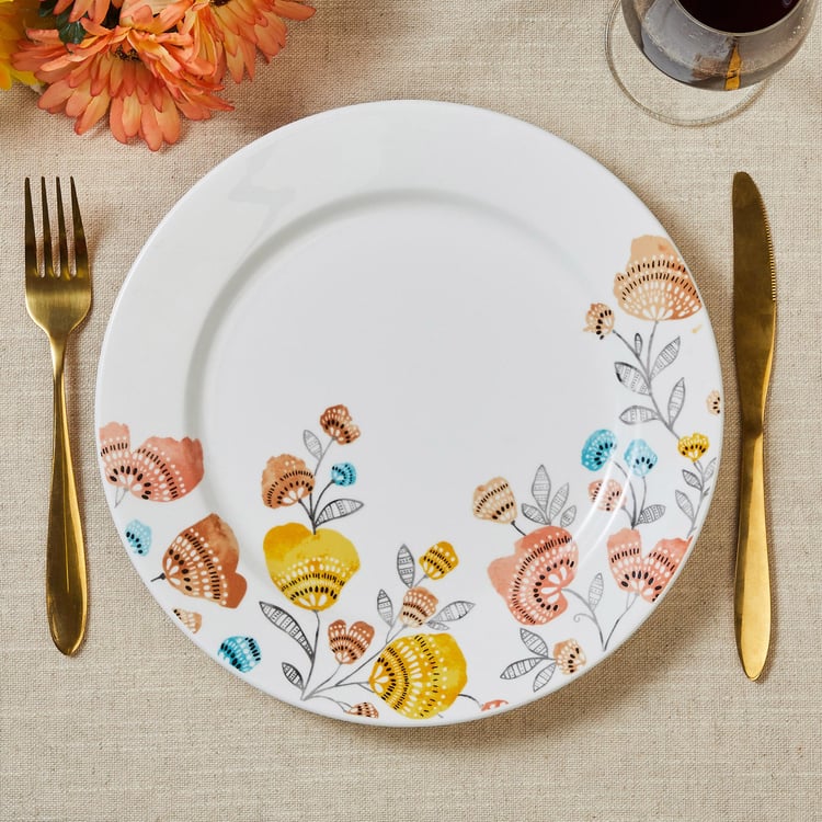 Buy Lucas Bone China Printed Dinner Plate - 27cm from Home Centre at ...