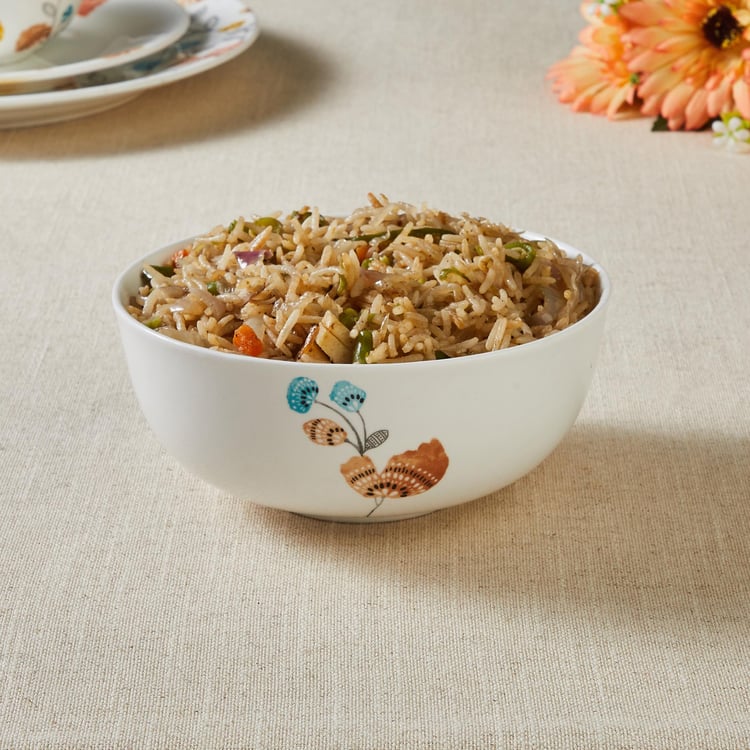 Buy Lucas Bone China Printed Cereal Bowl - 600ml from Home Centre at ...