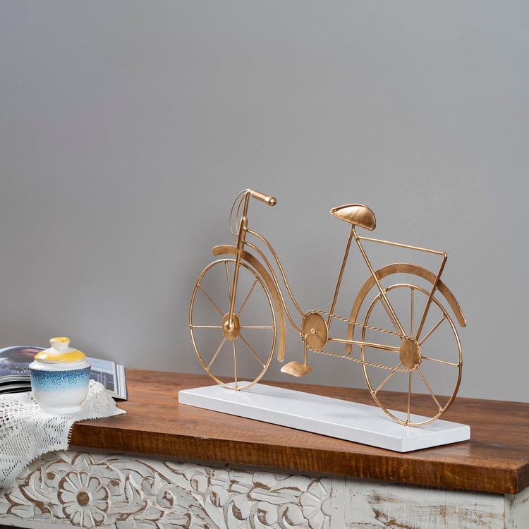 Buy VEDAS Metal Retro Cycle Table Accent from Vedas at just INR 4799.0