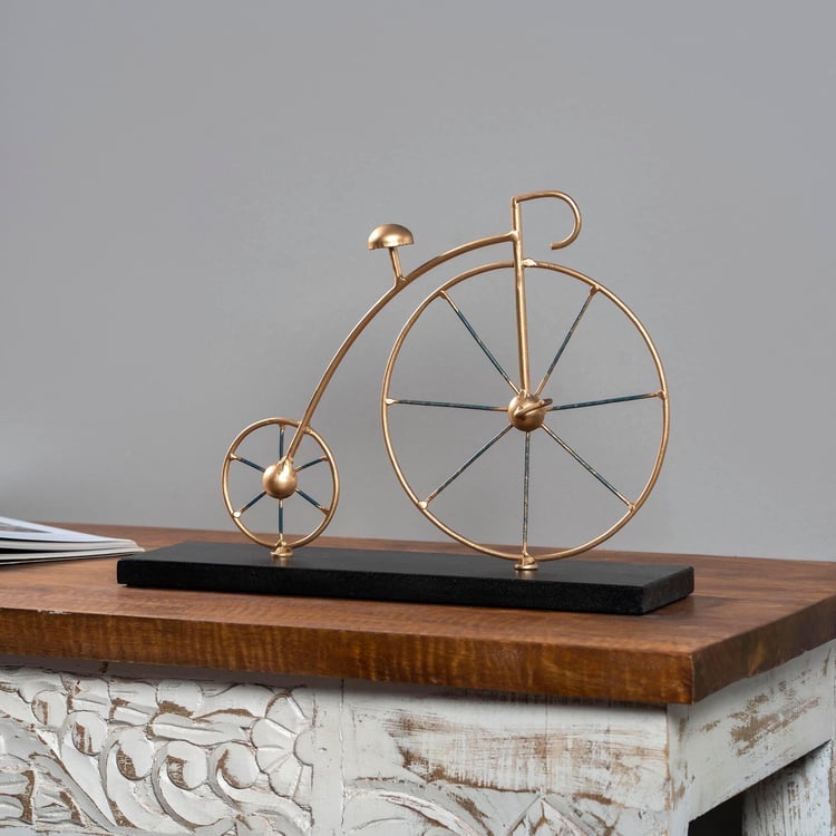 Buy VEDAS Metal Vintage Cycle Table Accent from Vedas at just INR 3799.0