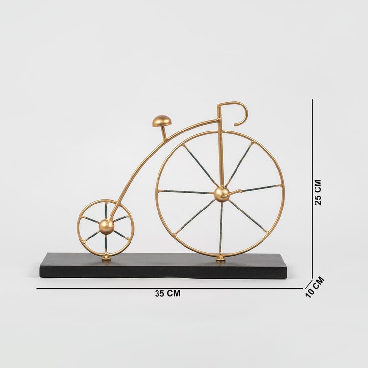 Buy VEDAS Metal Vintage Cycle Table Accent from Vedas at just INR 3799.0