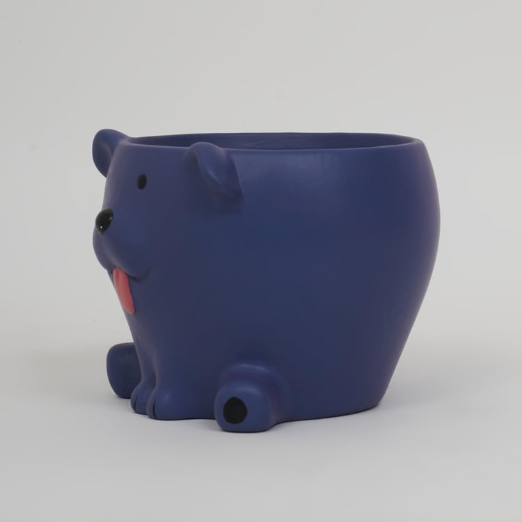 Buy Gloria Ceramic Laughing Dog Planter from Home Centre at just INR 299.0