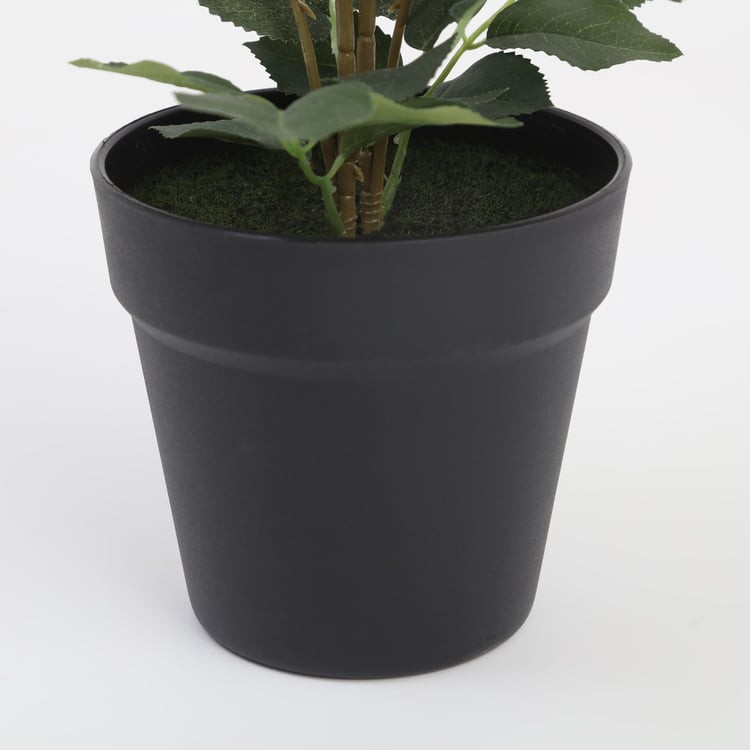Buy Gloria Artificial Rose Plant in Pot from Home Centre at just INR 999.0