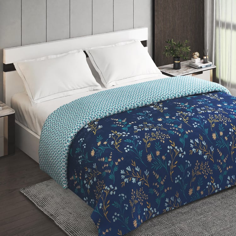 Buy Medley Santorini Cotton Printed Double Comforter from Home Centre ...