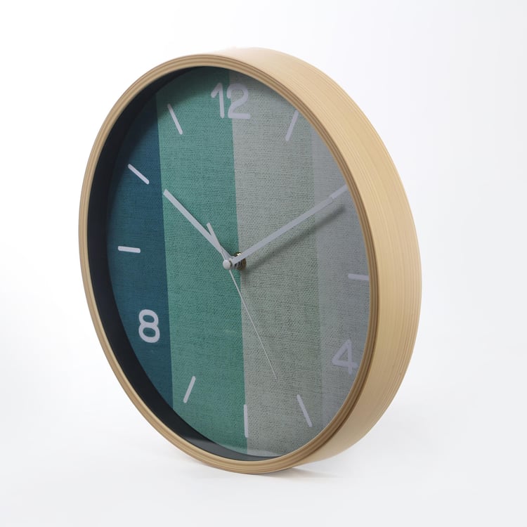 Buy Casablanca Glass Striped Wall Clock - 30cm from Home Centre at just ...