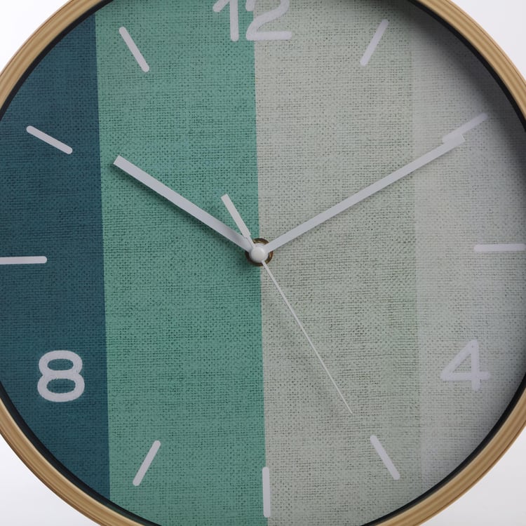 Buy Casablanca Glass Striped Wall Clock - 30cm from Home Centre at just ...