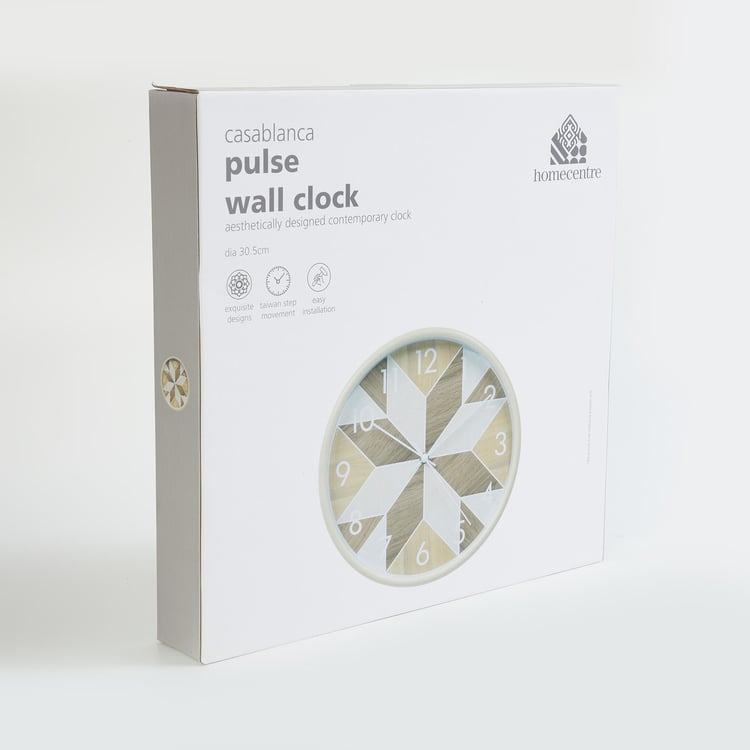 Buy Casablanca Pulse Wall Clock - 30cm from Home Centre at just INR 999.0